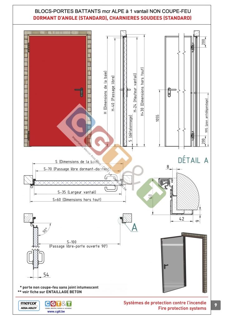 Porte acier - porte métallique extérieure